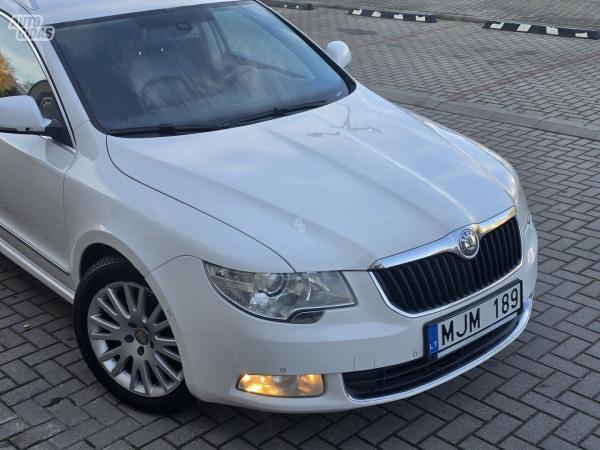 White Skoda SuperB 2010 in Silute, with an engine capacity of 2.00 L and mileage of 280 thousand km for 3800 €, photo 7 on AUTOMOTO.COM.LV
