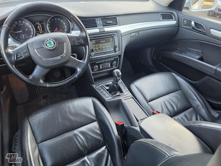 White Skoda SuperB 2010 in Silute, with an engine capacity of 2.00 L and mileage of 280 thousand km for 3800 €, photo 22 on AUTOMOTO.COM.LV