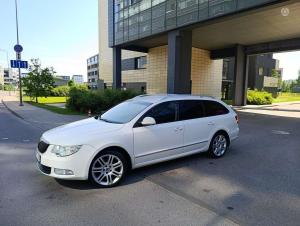 White Skoda SuperB 2011 in Vilnius, with an engine capacity of 1.80 L and mileage of 216 thousand km for 4500 €, photo 3 on AUTOMOTO.COM.LV