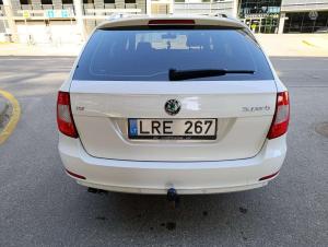 White Skoda SuperB 2011 in Vilnius, with an engine capacity of 1.80 L and mileage of 216 thousand km for 4500 €, photo 13 on AUTOMOTO.COM.LV