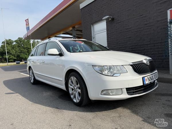 White Skoda SuperB 2012 in Marijampole, with an engine capacity of 1.80 L and mileage of 222 thousand km for 3950 €, photo 1 on AUTOMOTO.COM.LV