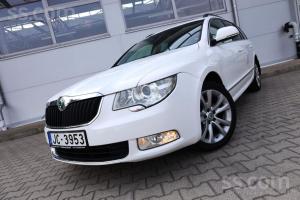 White Skoda SuperB 2012 in Riga, with an engine capacity of 1.60 L and mileage of 0 thousand km for 3495 €, photo 3 on AUTOMOTO.COM.LV
