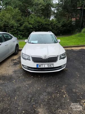 White Skoda SuperB 2013 in Vilnius, with an engine capacity of 1.60 L and mileage of 370 thousand km for 4700 €, photo  on AUTOMOTO.COM.LV