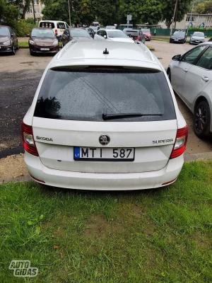 White Skoda SuperB 2013 in Vilnius, with an engine capacity of 1.60 L and mileage of 370 thousand km for 4700 €, photo 3 on AUTOMOTO.COM.LV