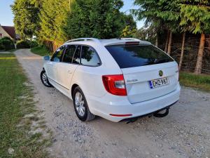 White Skoda SuperB 2014 in Kelme, with an engine capacity of 1.97 L and mileage of 311 thousand km for 4950 €, photo 7 on AUTOMOTO.COM.LV