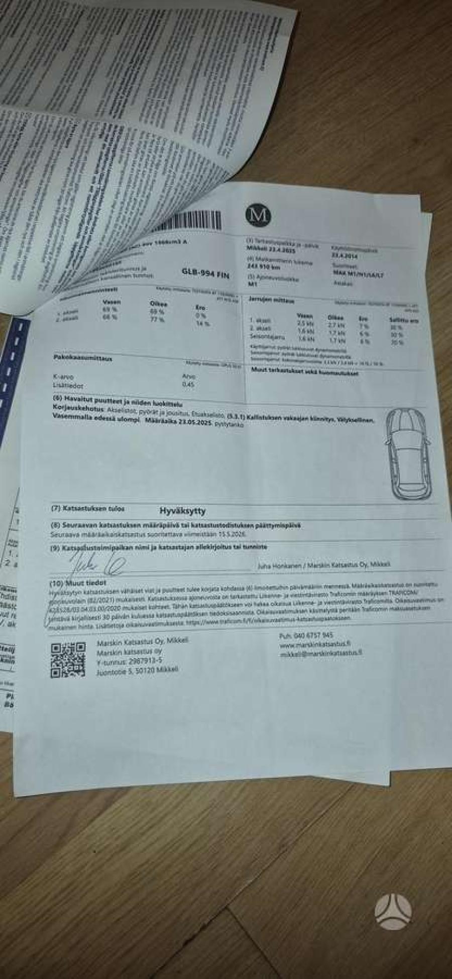 Белый Шкода Суперб 2014 в Клайпеда, объемом двигателя 1.97 л и пробегом 256 тыс. км за 6700 €, фото 21 на AUTOMOTO.COM.LV