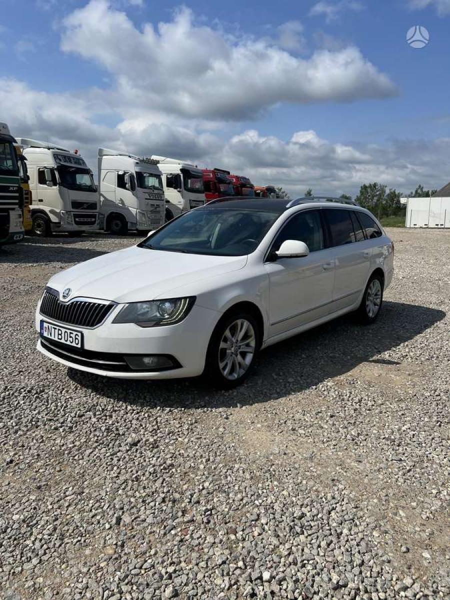 Balts Skoda SuperB 2014 Molėtai, ar dzinēja tilpumu 1.97 L un nobraukumu 278 tūkst. km par 5800 €, foto 1 vietnē AUTOMOTO.COM.LV