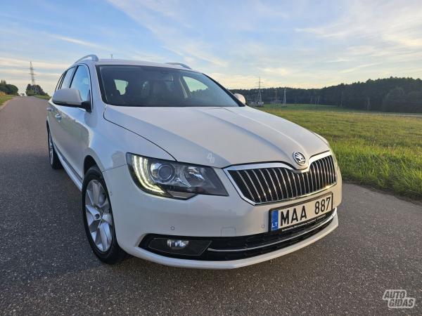 Balts Skoda SuperB 2014 Viļņa, ar dzinēja tilpumu 1.60 L un nobraukumu 367 tūkst. km par 4550 €, foto 1 vietnē AUTOMOTO.COM.LV