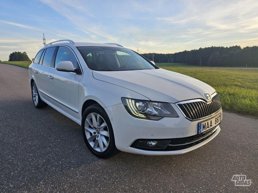 Balts Skoda SuperB 2014 Viļņa, ar dzinēja tilpumu 1.60 L un nobraukumu 367 tūkst. km par 4550 €, foto 3 vietnē AUTOMOTO.COM.LV