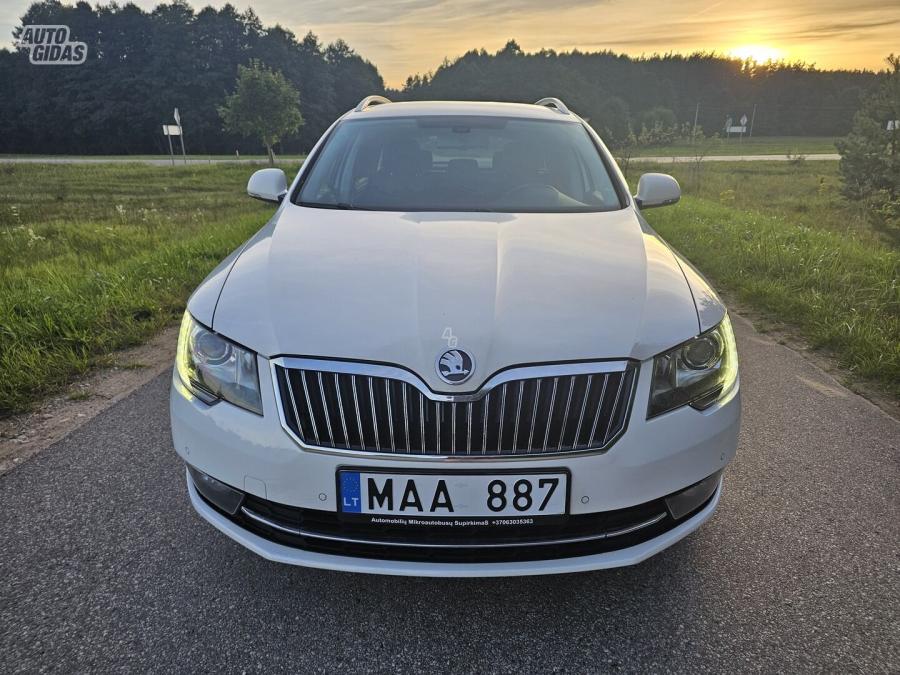 Balts Skoda SuperB 2014 Viļņa, ar dzinēja tilpumu 1.60 L un nobraukumu 367 tūkst. km par 4550 €, foto 5 vietnē AUTOMOTO.COM.LV
