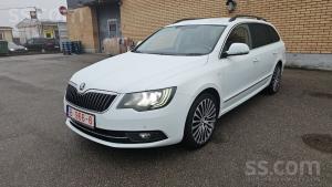 White Skoda SuperB 2015 in Limbazi, with an engine capacity of 2.00 L and mileage of 226 thousand km for 8950 €, photo  on AUTOMOTO.COM.LV