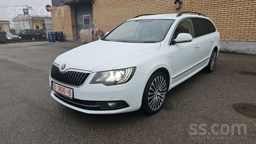 Balts Skoda SuperB 2015 Limbaži, ar dzinēja tilpumu 2.00 L un nobraukumu 226 tūkst. km par 8950 €, foto 1 vietnē AUTOMOTO.COM.LV