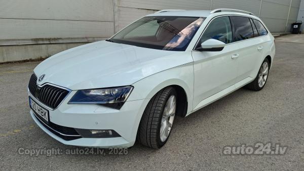 White Skoda SuperB 2015 in Tallinn, with an engine capacity of 2.00 L and mileage of 285 thousand km for 11160 €, photo 1 on AUTOMOTO.COM.LV