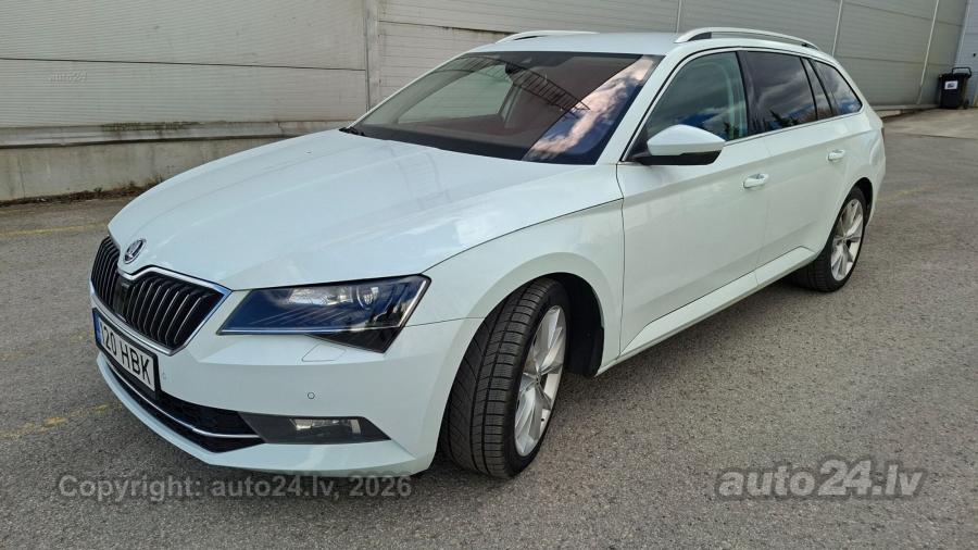 White Skoda SuperB 2015 in Tallinn, with an engine capacity of 2.00 L and mileage of 285 thousand km for 11160 €, photo 1 on AUTOMOTO.COM.LV