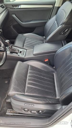 White Skoda SuperB 2015 in Tallinn, with an engine capacity of 2.00 L and mileage of 285 thousand km for 11160 €, photo 9 on AUTOMOTO.COM.LV