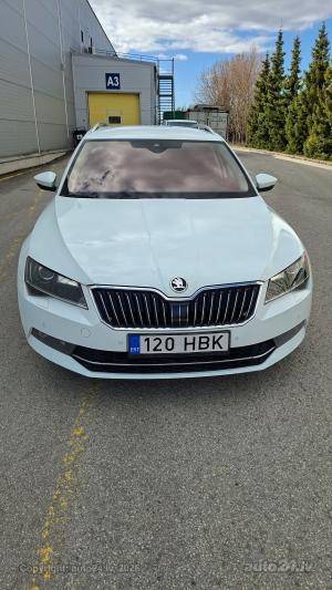 White Skoda SuperB 2015 in Tallinn, with an engine capacity of 2.00 L and mileage of 285 thousand km for 11160 €, photo 11 on AUTOMOTO.COM.LV