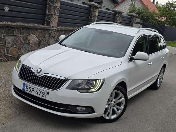 Balts Skoda SuperB 2015 Radviliškis, ar dzinēja tilpumu 1.97 L un nobraukumu 300 tūkst. km par 5200 €, foto 5 vietnē AUTOMOTO.COM.LV