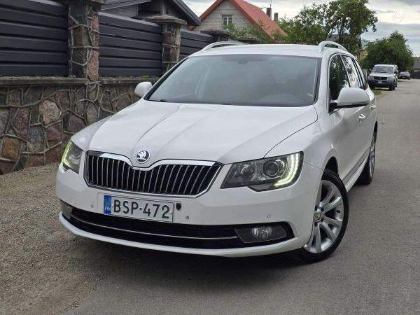 Balts Skoda SuperB 2015 Radviliškis, ar dzinēja tilpumu 1.97 L un nobraukumu 300 tūkst. km par 5200 €, foto 6 vietnē AUTOMOTO.COM.LV