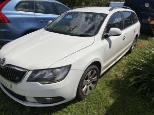 White Skoda SuperB 2015 in Raseiniai, with an engine capacity of 1.60 L and mileage of 190 thousand km for 1700 €, photo 6 on AUTOMOTO.COM.LV