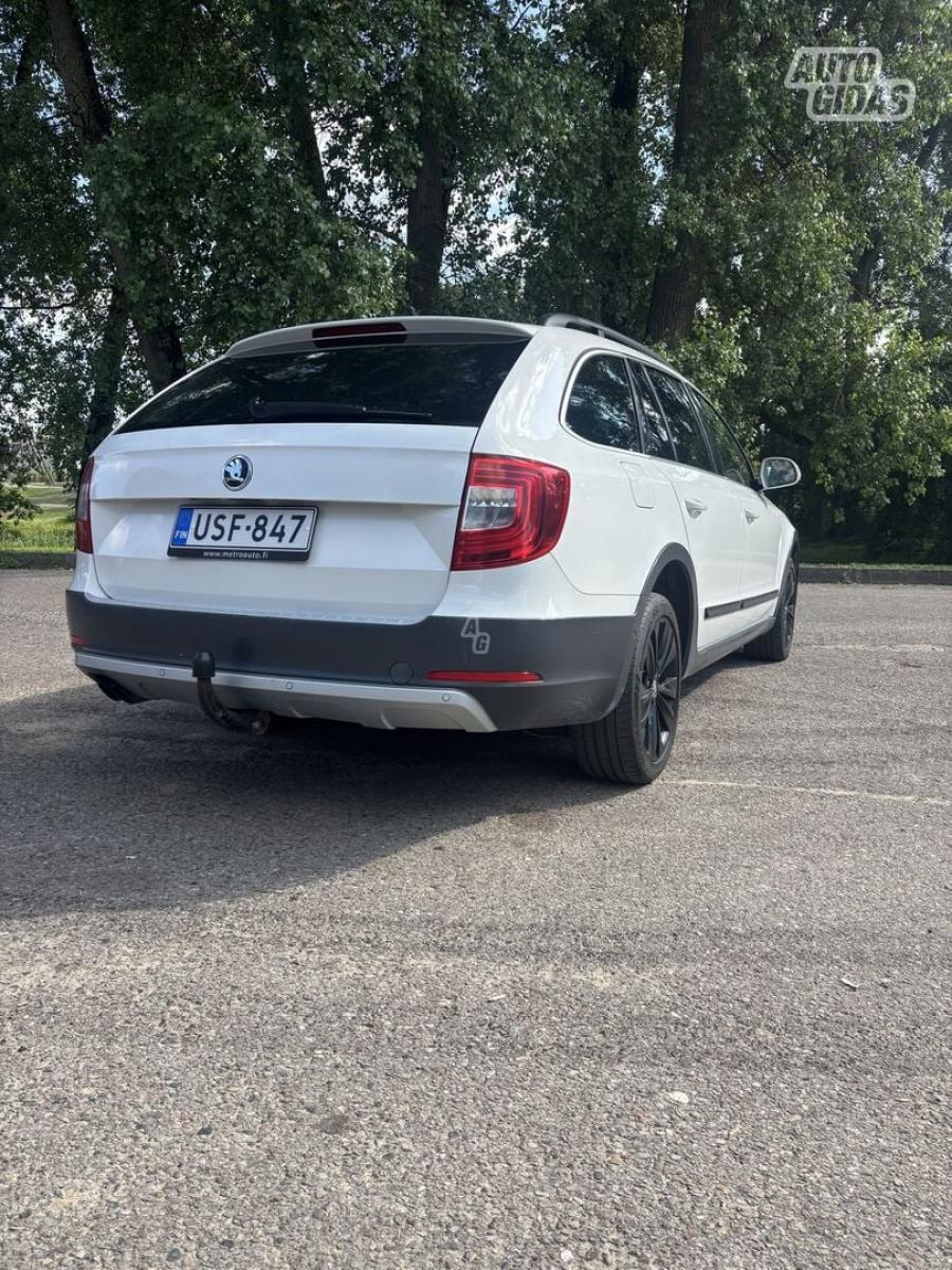 White Skoda SuperB 2015 in Kaisiadorys, with an engine capacity of 2.00 L and mileage of 330 thousand km for 7300 €, photo 3 on AUTOMOTO.COM.LV