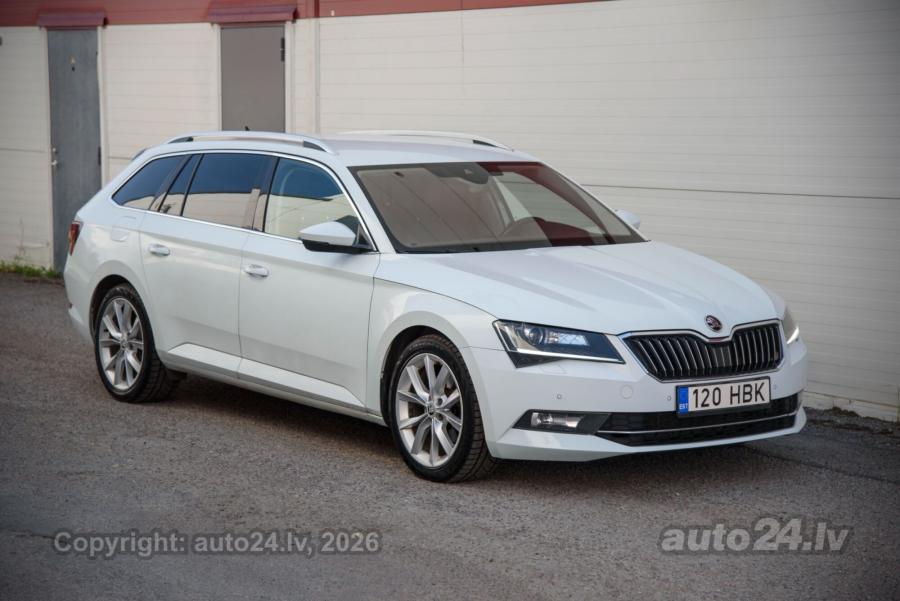 Balts Skoda SuperB 2015 Tallina, ar dzinēja tilpumu 2.00 L un nobraukumu 287 tūkst. km par 11200 €, foto 1 vietnē AUTOMOTO.COM.LV