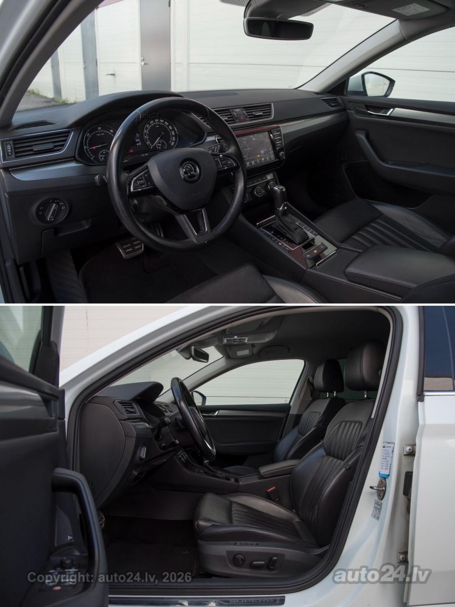 Balts Skoda SuperB 2015 Tallina, ar dzinēja tilpumu 2.00 L un nobraukumu 287 tūkst. km par 11200 €, foto 7 vietnē AUTOMOTO.COM.LV