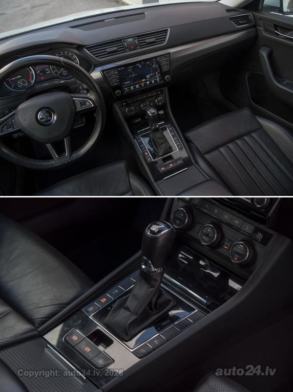 White Skoda SuperB 2015 in Tallinn, with an engine capacity of 2.00 L and mileage of 287 thousand km for 11200 €, photo 9 on AUTOMOTO.COM.LV