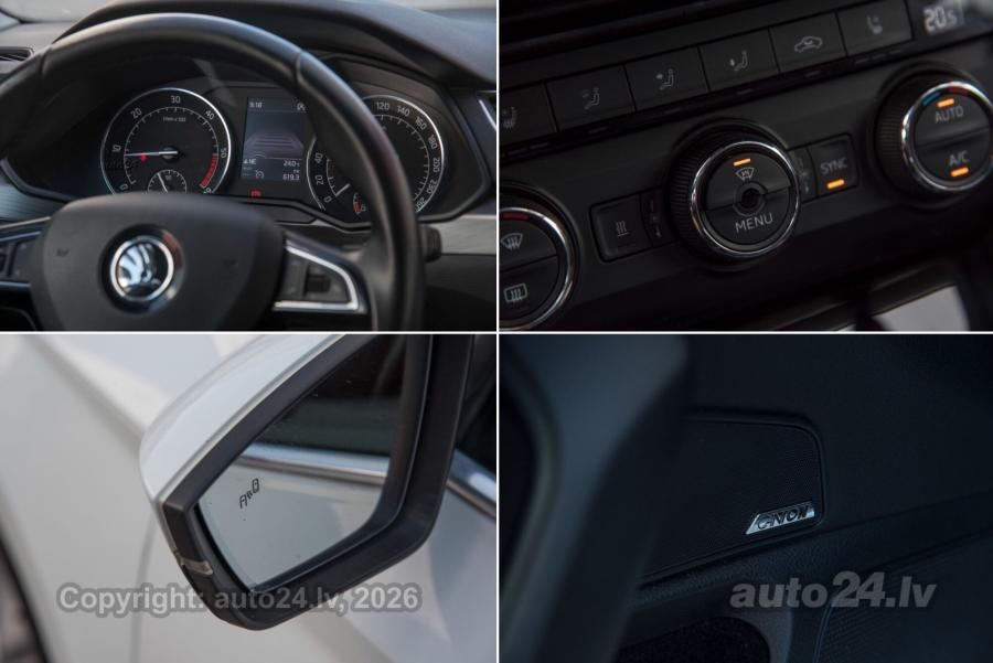 Balts Skoda SuperB 2015 Tallina, ar dzinēja tilpumu 2.00 L un nobraukumu 287 tūkst. km par 11200 €, foto 13 vietnē AUTOMOTO.COM.LV