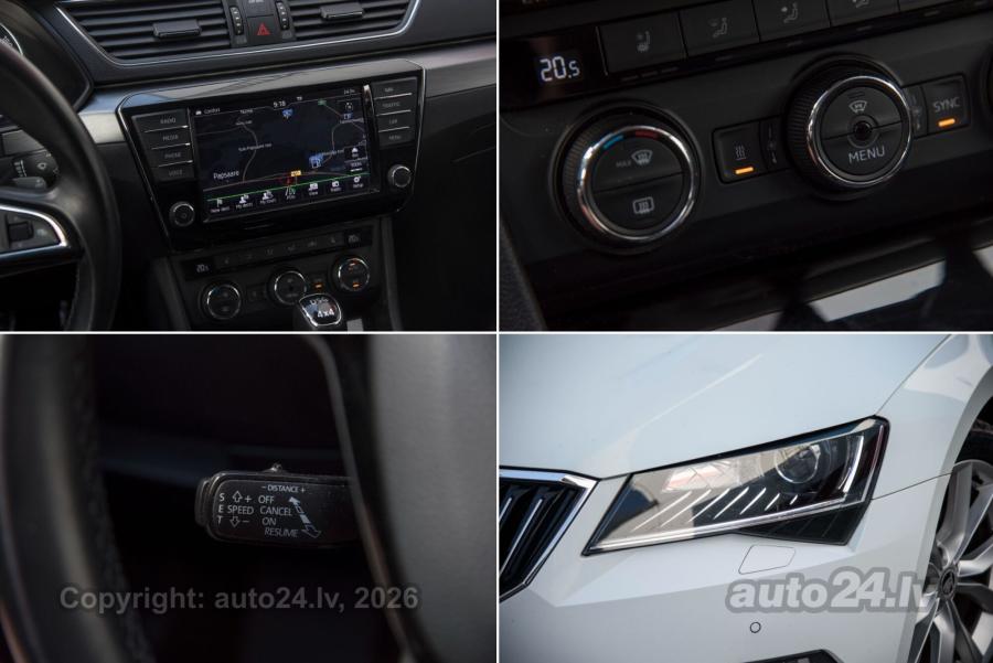 Balts Skoda SuperB 2015 Tallina, ar dzinēja tilpumu 2.00 L un nobraukumu 287 tūkst. km par 11200 €, foto 14 vietnē AUTOMOTO.COM.LV