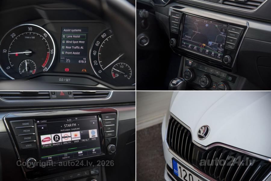 Balts Skoda SuperB 2015 Tallina, ar dzinēja tilpumu 2.00 L un nobraukumu 287 tūkst. km par 11200 €, foto 16 vietnē AUTOMOTO.COM.LV
