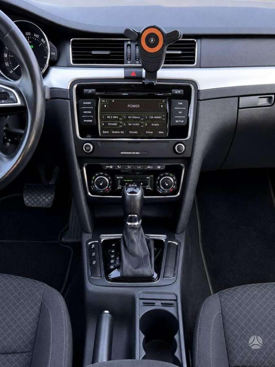 Balts Skoda SuperB 2015 Klaipėda, ar dzinēja tilpumu 1.97 L un nobraukumu 285 tūkst. km par 6300 €, foto 8 vietnē AUTOMOTO.COM.LV