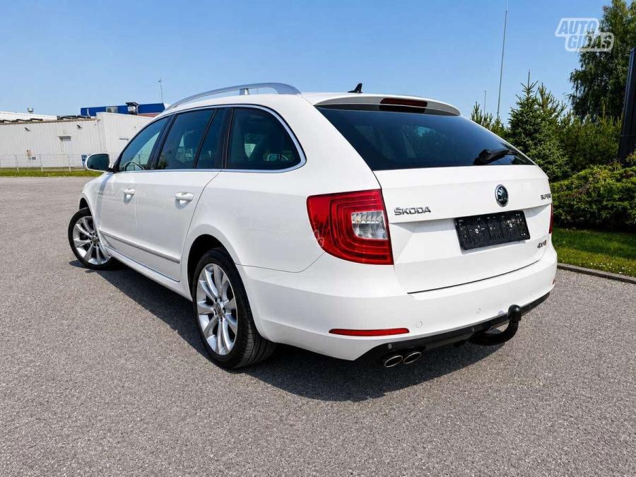 Balts Skoda SuperB 2015 Pakruojis, ar dzinēja tilpumu 2.00 L un nobraukumu 264 tūkst. km par 6800 €, foto 6 vietnē AUTOMOTO.COM.LV
