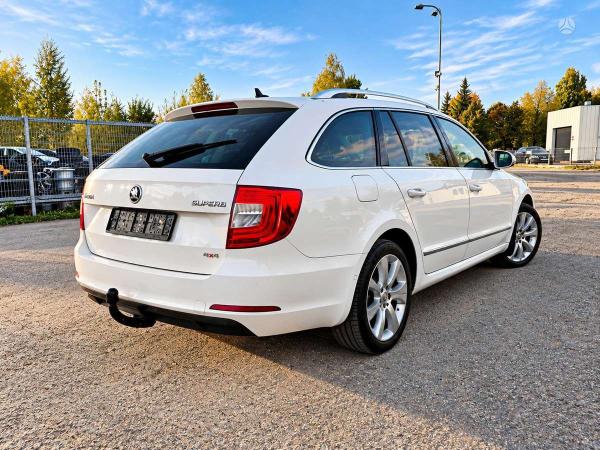 Шкода Суперб 2015 в Пакруойис на AUTOMOTO.COM.LV Белый Шкода Суперб 2015 в Пакруойис, объемом двигателя 1.97 л и пробегом 264 тыс. км за 6300 €, фото 5 на AUTOMOTO.COM.LV