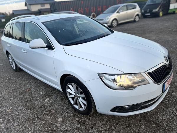 Balts Skoda SuperB 2015 Kauņa, ar dzinēja tilpumu 1.60 L un nobraukumu 215 tūkst. km par 5450 €, foto 1 vietnē AUTOMOTO.COM.LV