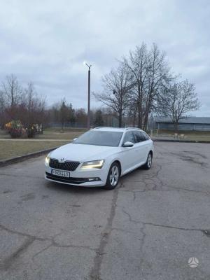 White Skoda SuperB 2016 in Akmene, with an engine capacity of 1.97 L and mileage of 276 thousand km for 8300 €, photo 24 on AUTOMOTO.COM.LV