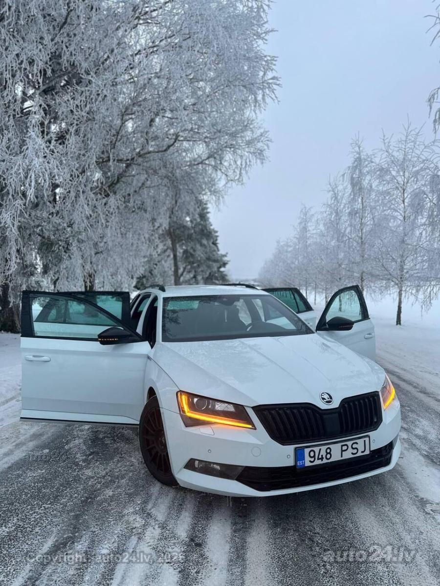 White Skoda SuperB 2016 in Tartu, with an engine capacity of 2.00 L and mileage of 200 thousand km for 16500 €, photo 2 on AUTOMOTO.COM.LV