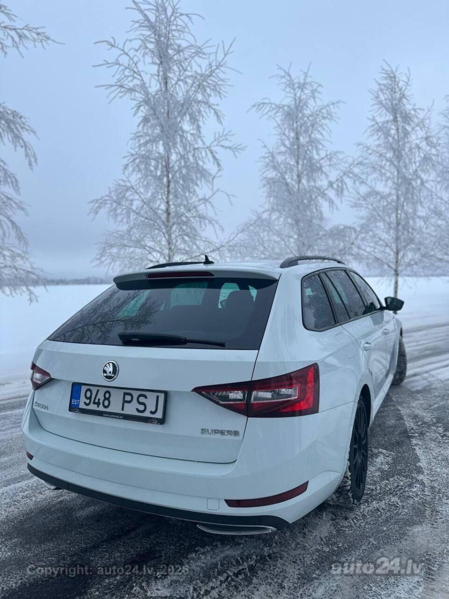 White Skoda SuperB 2016 in Tartu, with an engine capacity of 2.00 L and mileage of 200 thousand km for 16500 €, photo 9 on AUTOMOTO.COM.LV
