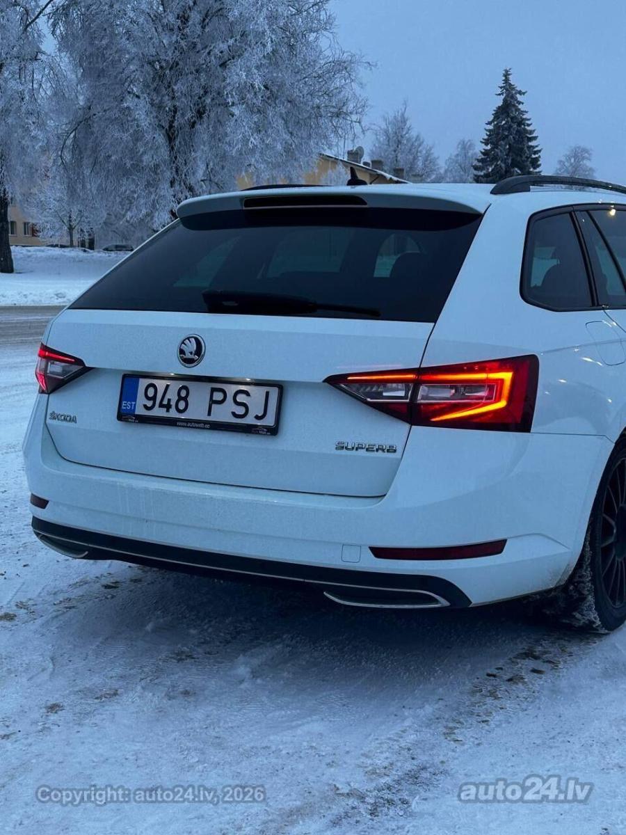 White Skoda SuperB 2016 in Tartu, with an engine capacity of 2.00 L and mileage of 200 thousand km for 16500 €, photo 27 on AUTOMOTO.COM.LV