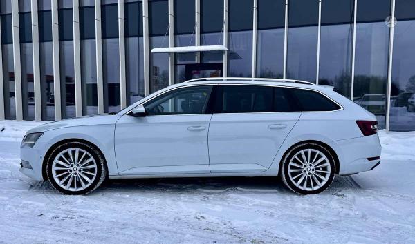 White Skoda SuperB 2016 in Vilnius, with an engine capacity of 1.97 L and mileage of 198 thousand km for 14990 €, photo 2 on AUTOMOTO.COM.LV