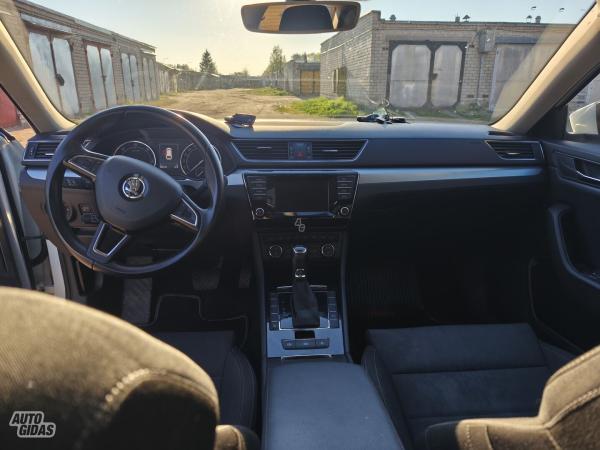 White Skoda SuperB 2016 in Jurbarkas, with an engine capacity of 2.00 L and mileage of 258 thousand km for 7900 €, photo 9 on AUTOMOTO.COM.LV
