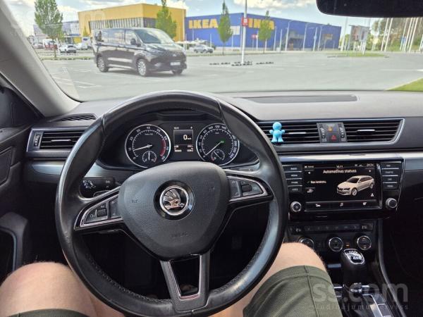 White Skoda SuperB 2016 in Riga, with an engine capacity of 2.00 L and mileage of 182 thousand km for 17000 €, photo 9 on AUTOMOTO.COM.LV
