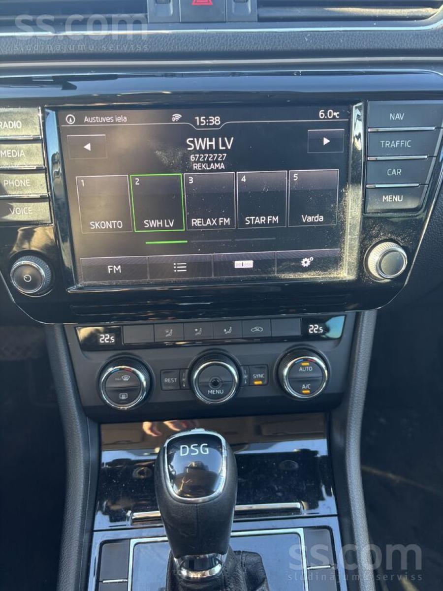 Balts Skoda SuperB 2016 Rīga, ar dzinēja tilpumu 2.00 L un nobraukumu 417 tūkst. km par 5900 €, foto 15 vietnē AUTOMOTO.COM.LV