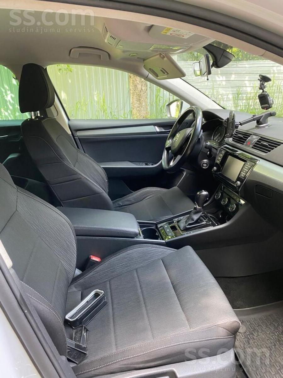 Balts Skoda SuperB 2016 Rīga, ar dzinēja tilpumu 2.00 L un nobraukumu 0 tūkst. km par 10950 €, foto 12 vietnē AUTOMOTO.COM.LV