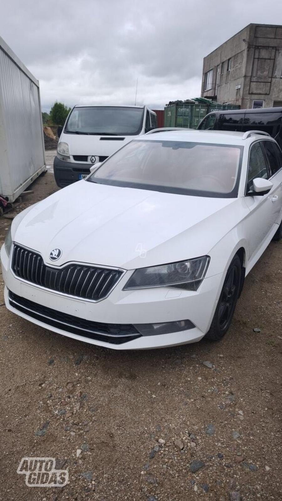 White Skoda SuperB 2016 in Klaipeda, with an engine capacity of 2.00 L and mileage of 325 thousand km for 5500 €, photo 1 on AUTOMOTO.COM.LV