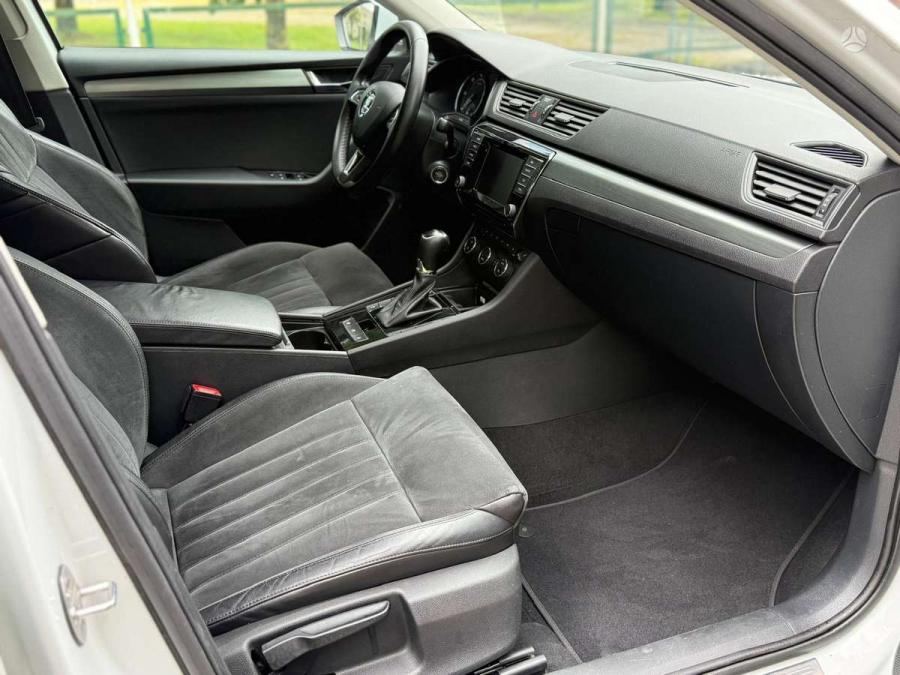 White Skoda SuperB 2016 in Taurage, with an engine capacity of 1.97 L and mileage of 300 thousand km for 8000 €, photo 11 on AUTOMOTO.COM.LV