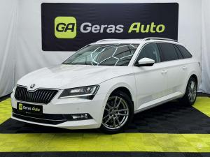 Balts Skoda SuperB 2016 Viļņa, ar dzinēja tilpumu 1.97 L un nobraukumu 307 tūkst. km par 11390 €, foto  vietnē AUTOMOTO.COM.LV