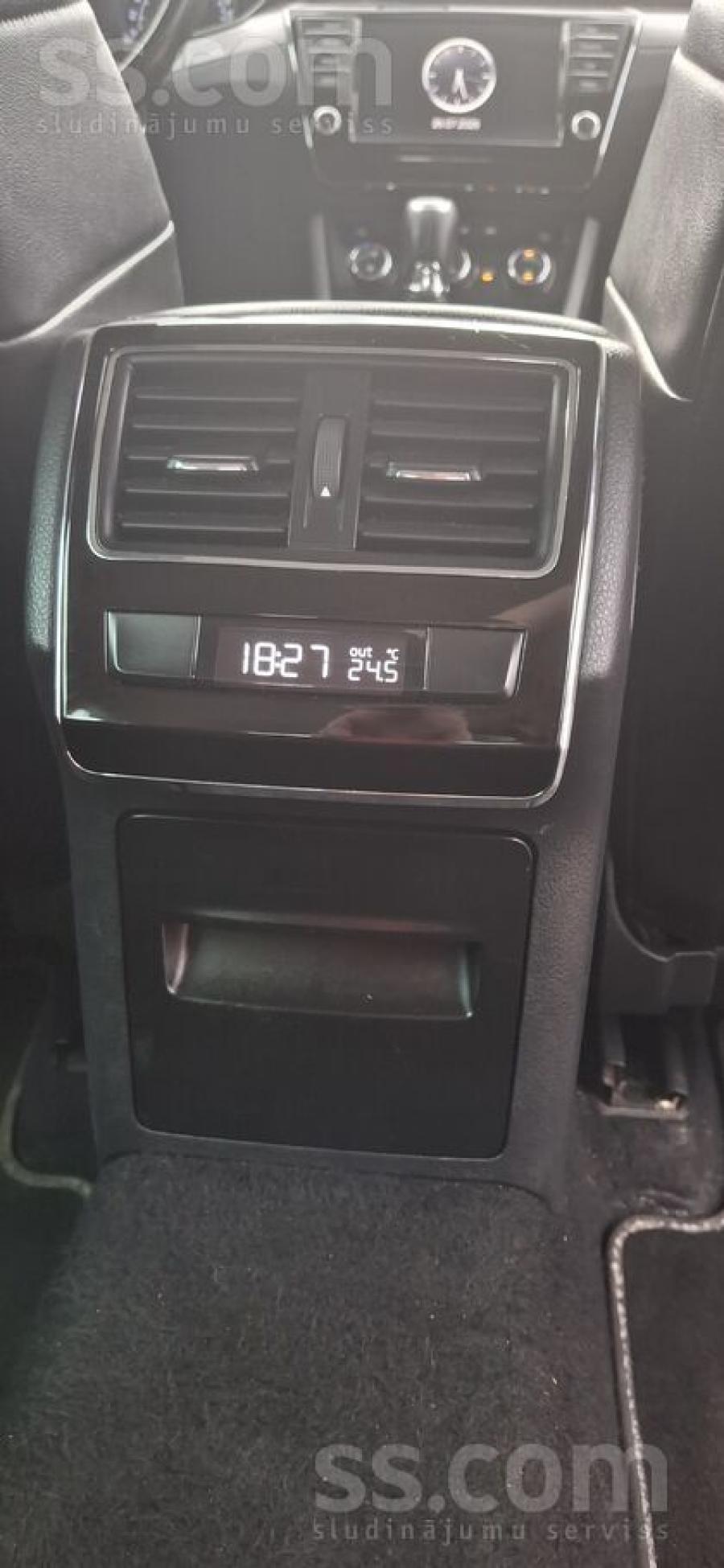 White Skoda SuperB 2016 in Riga, with an engine capacity of 2.00 L and mileage of 425 thousand km for 5450 €, photo 13 on AUTOMOTO.COM.LV