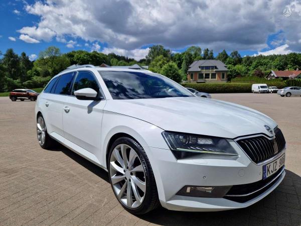 Balts Skoda SuperB 2016 Viļņa, ar dzinēja tilpumu 1.97 L un nobraukumu 340 tūkst. km par 9500 €, foto 1 vietnē AUTOMOTO.COM.LV