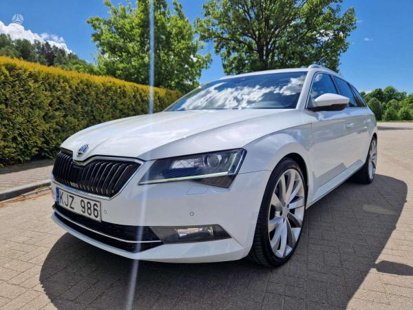 Balts Skoda SuperB 2016 Viļņa, ar dzinēja tilpumu 1.97 L un nobraukumu 340 tūkst. km par 9500 €, foto 3 vietnē AUTOMOTO.COM.LV
