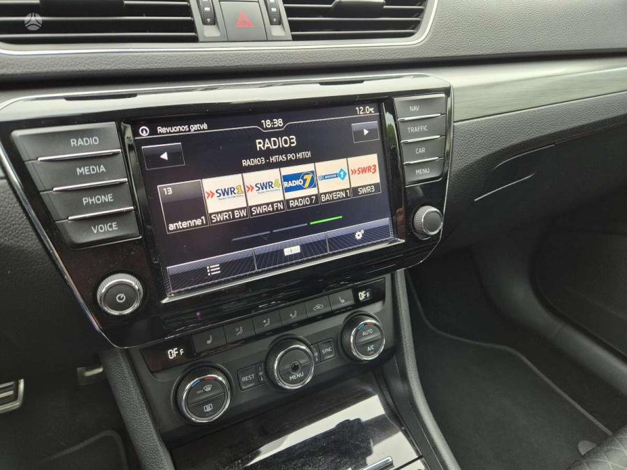 Balts Skoda SuperB 2016 Alīta, ar dzinēja tilpumu 1.80 L un nobraukumu 245 tūkst. km par 9850 €, foto 14 vietnē AUTOMOTO.COM.LV
